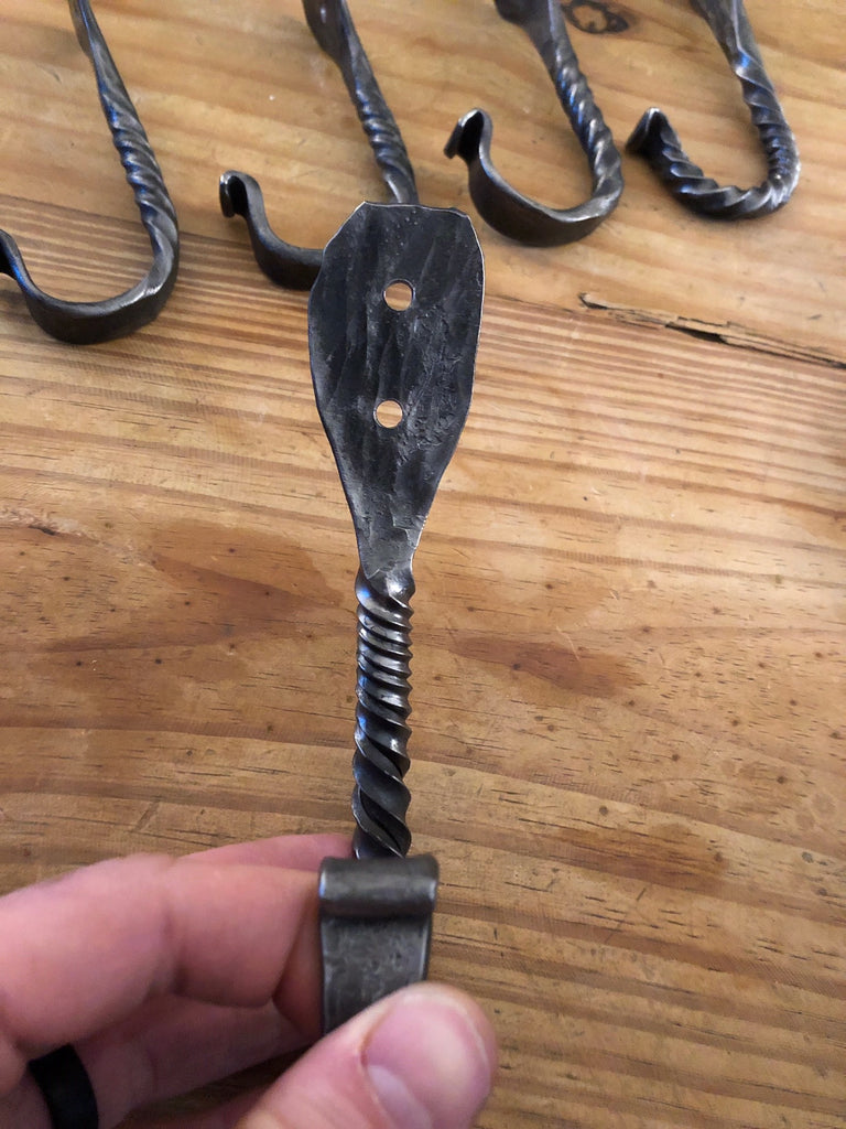 Forged Hooks – Rhino & Ravens Forge